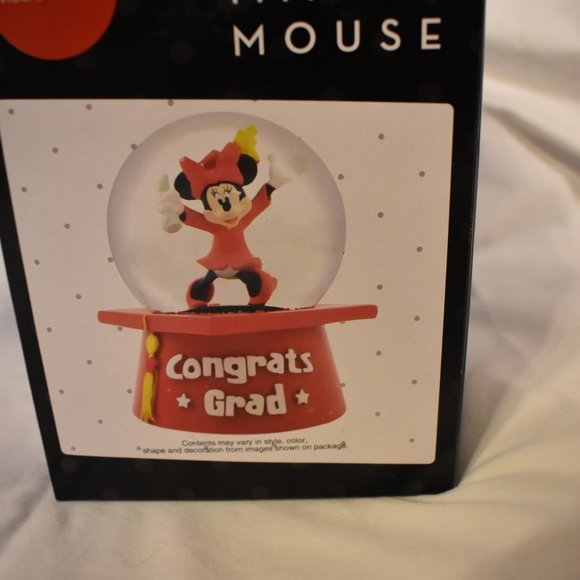 Disney | Accents | Disney Minnie Mouse Red Musical Water Globe ...